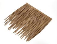 China Customized Yellow Synthetic Thatch Roofing Tile for Customized Requirements for sale