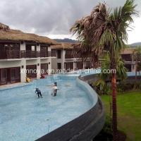 China Synthetic PVC Thatch Roofing Material for Customized Fireproof Simulation Roofing for sale