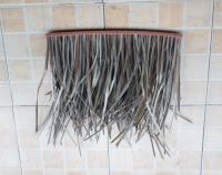 China Nylon Material Component Baliness Waterproof Simulation Thatch Decoration 500*500mm for sale