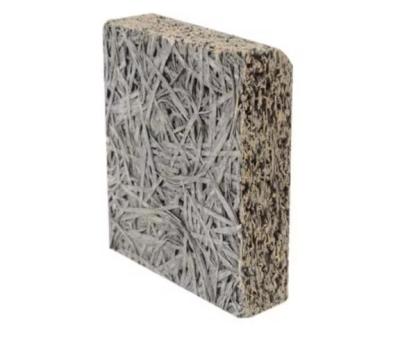 Cina Materiali decorativi Legno lana sonora Tavola di cemento acustico per pannelli acustici in legno in vendita