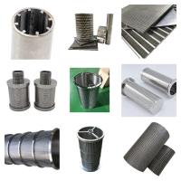 China Customized Wedge Wire Screen Industrial Rotary Drum Filter Screen for sale