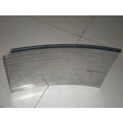China Verpakte Wedge Wire Screen Zeeffilters buigen voor een wateropname Te koop