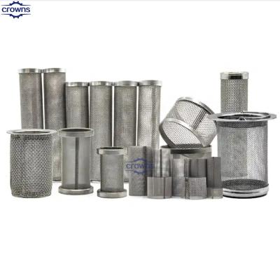 中国 Johnson Stainless Steel Wedge Wire Mesh Johnson filter screen Stainless Steel Wire Wrapped Metal Filter 販売のため