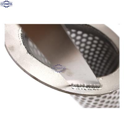 Cina Stainless Steel Screen Johnson well screen Pipe Ss316 904l Wedge Wire Intake Screen in vendita