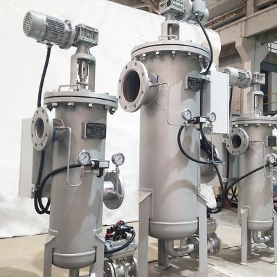 Cina Automatic Backwash Self Cleaning 316 stainless steel Filter Housing For Water Treatment in vendita