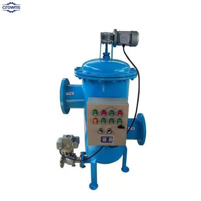Cina China supplier Automatic self cleaning brush filter stainless steel 304 self cleaning filter in vendita