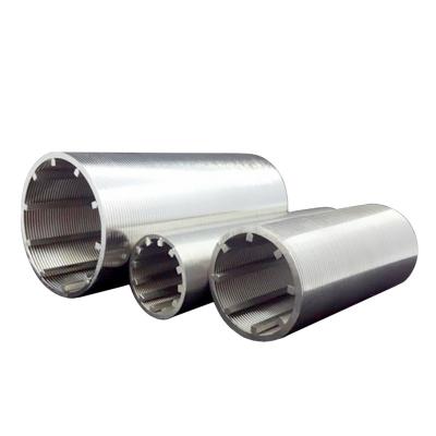 Cina Stainless Steel Slotted Wedge Wire Screen Water Well Tube Drill Pipe in vendita