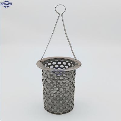 Cina Stainless steel wedge wire screen basket wedge wire centrifuge screen baskets in vendita