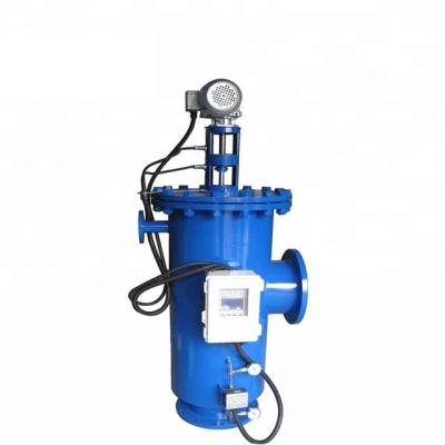 Cina vertical stainless steel automatic self cleaning filter/automatic self cleaning water filter/automatic cleaning filter in vendita