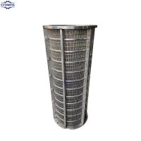 China Wedge Wire Screen Filter Drum/ Rotary wedge wire screen for sale