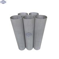 China High quality Stainless Wedge Wire Screen Welding Wire Wound Screen for sale