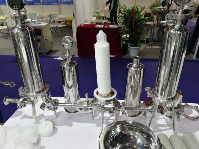 China Wide Range Operating Flow Rate High Flow Cartridge Filter for Industrial Applications à venda