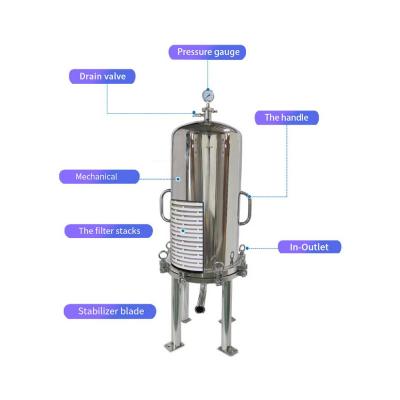 中国 Industrial Water Filtering With Large Filter Capacity And Easy Maintenance 販売のため