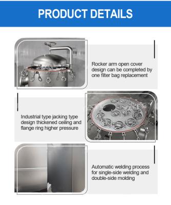 Cina Industrial-Grade High Flow Filter Cartridges for High-Temperature Filtration in vendita