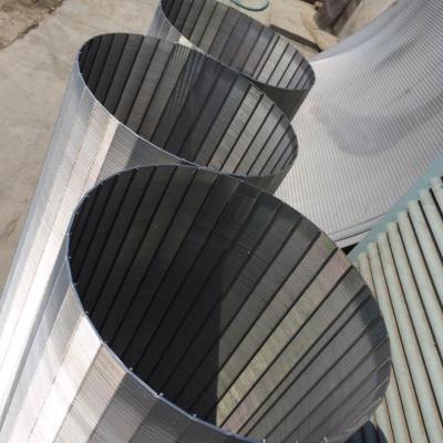 中国 Galvanizing Wedge Wire Screen Length 0.25m-3m or As Required Thickness 7 - 10mm 販売のため
