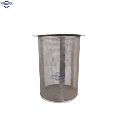Cina Metal Wedge Wire Filter Cartridge Filter Element for paint screen in vendita