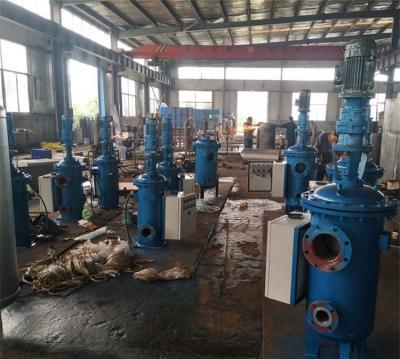 Cina Flexible Auto Back Flushing Filter with Horizontal/Vertical Installation in vendita
