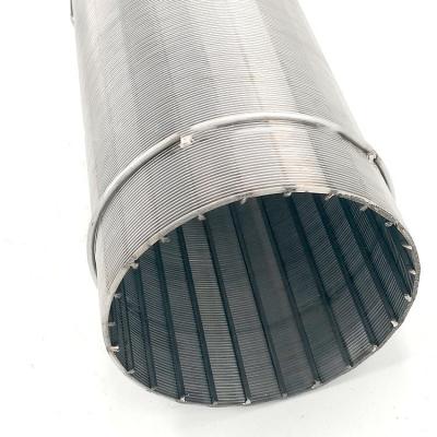 Cina Filtration Wedge Wire Screen with Slot Opening 0.02mm-15mm for Various Applications in vendita