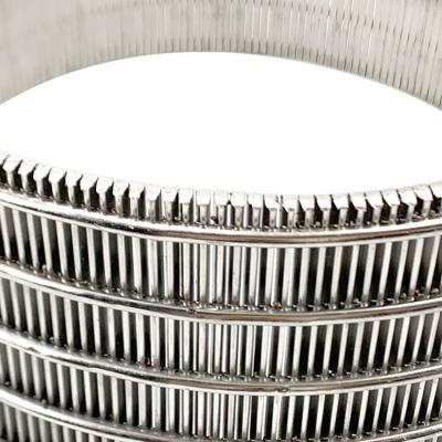 Cina Filtration Wedge Wire Screen with Slot Opening 0.02mm-15mm for Various Applications in vendita