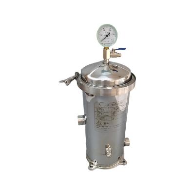 China Stainless Steel Bag Size 1 Operating Pressure 6 Bar Or 10bar Industrial Water Filtering à venda