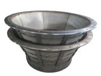 China Polishing V-Wire Baskets with Smooth Edge Treatment Effective Solution for sale