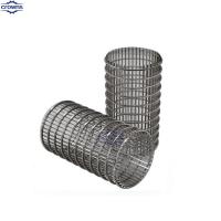 China wire wrapped filter/johnson Wedge Wire Screen Mesh/Wedge wire Flat Coanda screen for sale