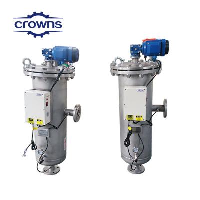 Cina Industrial Backwashing Automatic Self Cleaning Filter Horizontal Installation in vendita