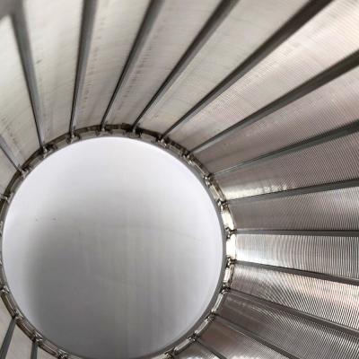 中国 Length 0.25m-3m 0r As Requirment and Polishing Johnson Wedge Wire Screens 販売のため