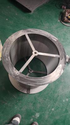 中国 Durable Johnson Vee Wire Screen Width 0.5m-2.0m Aperture Varies from 25 to 350 Mircon 販売のため