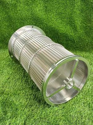 Cina Galvanized Wedge Wire Screen Aperture 25-350 Micron Filter Rating 27%-80% Filter Mesh in vendita