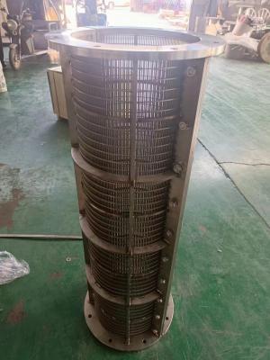 Cina Premium Johnson Wedge Wire Screens with Width 0.5m-2.0m Slot Opening 0.02mm-15mm in vendita
