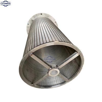 Cina Johnson V Wire Water Well Screen Self Cleaning Stainless Steel Wedge Wire in vendita