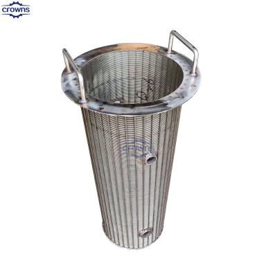 中国 High Temperature Resistance Wedge Wire Mesh Filters for Ion Exchangers 販売のため