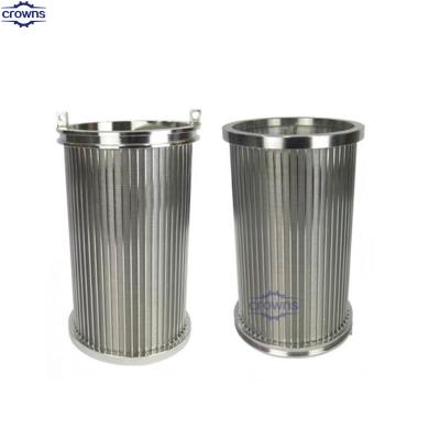 Cina Stainless Steel Wedge Wire Screen: Round Perforated Pipe/Tube, 0.1-6mm Slot, 304/316 in vendita