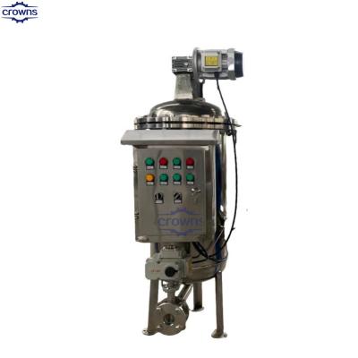 Cina Industrial chemical filtration automatic self cleaning filter housing machine in vendita