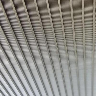 China Effective Filtration Made Possible with Johnson Vee Wire Screen MOQ 1 Piece à venda