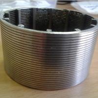 China Round Wedge Wire Screen With High Temperature Resistance Packaged On Pallet for sale