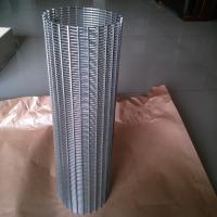 China Round Wedge Wire Screen With High Temperature Resistance Packaged On Pallet for sale