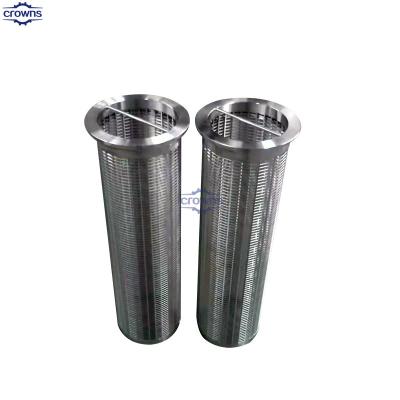 Cina 304 filtro johnson filo a cuneo schermo seta in acciaio inossidabile Curvatura schermo coanda schermo in vendita