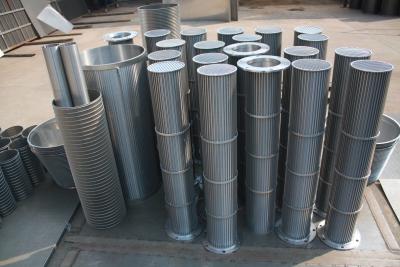 Cina 27%-80% Filtramento Johnson Wedge Wire Screens Larghezza 0,5m-2,0m Applicazioni in vendita
