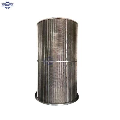 Cina filtro in acciaio inossidabile auto-pulizia filtro per schermo Johnson filtro a cuneo filtro a filo in vendita