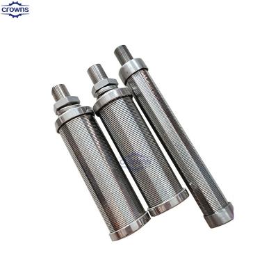 中国 0.2 0.3 0.5 0.75mm スロット 304SS クイーンワイヤ フラットスクリーンフィルターメッシュ コイ池のための静的シートスクリーン 販売のため