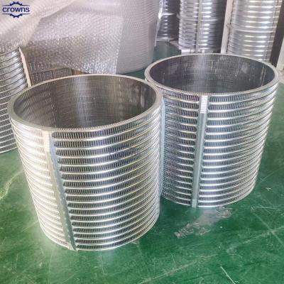 中国 クイージワイヤースクリーンメッシュチューブステンレス鋼ワイヤー巻き金属フィルターシリンダー液体フィルタージョンソン 販売のため