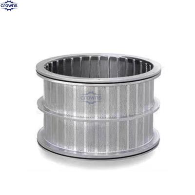 Cina Buono per la filtrazione e la fluidità filo a cuneo filtro a schermo Johnson tubo filtro a maglia in acciaio inossidabile filtro per pozzo d'acqua in vendita