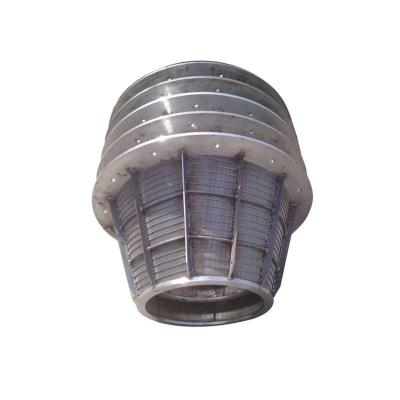 Cina Cesto di centrifuga galvanizzato o verniciato per acciaio inossidabile con percentuale di filtraggio del 99% in vendita