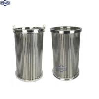 China Johnson Stainless Steel Wedge Wire Mesh Johnson filter screen for sale