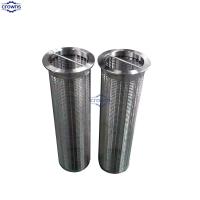 China Johnson Stainless Steel Wedge Wire Mesh Johnson filter screen for sale