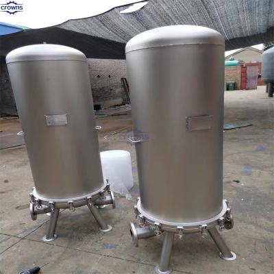 Cina Alloggiamento per filtri a cartuccia multipla in acciaio inossidabile: 304/316L SS, 0,6/1,0/1,6Mpa, 5~40°C, 10~40'', 1μm~100μm in vendita