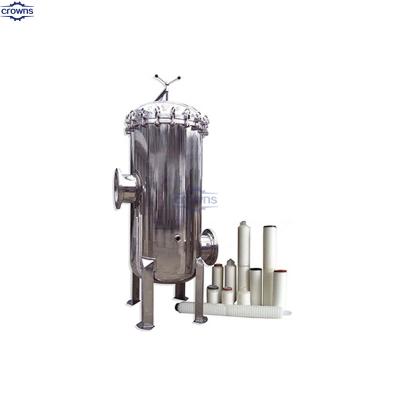 Cina Cassa di filtraggio multicartuccia, flange standard GB/HG/DIN/ANSI/JIS, filtrazione 1~100μm in vendita