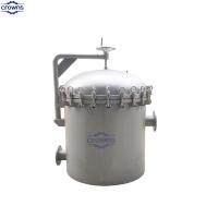 China Customizable SS Filter Housing with Flange Filter Interface and Various Filtration Accuracies for sale